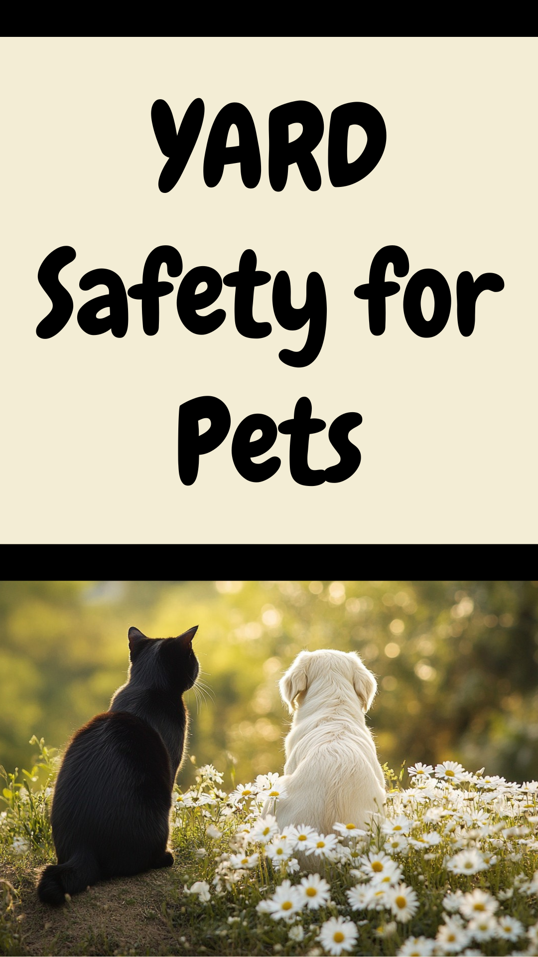 Pet Safety Checklist for Home and Yard - Keep Your Pets SAFE