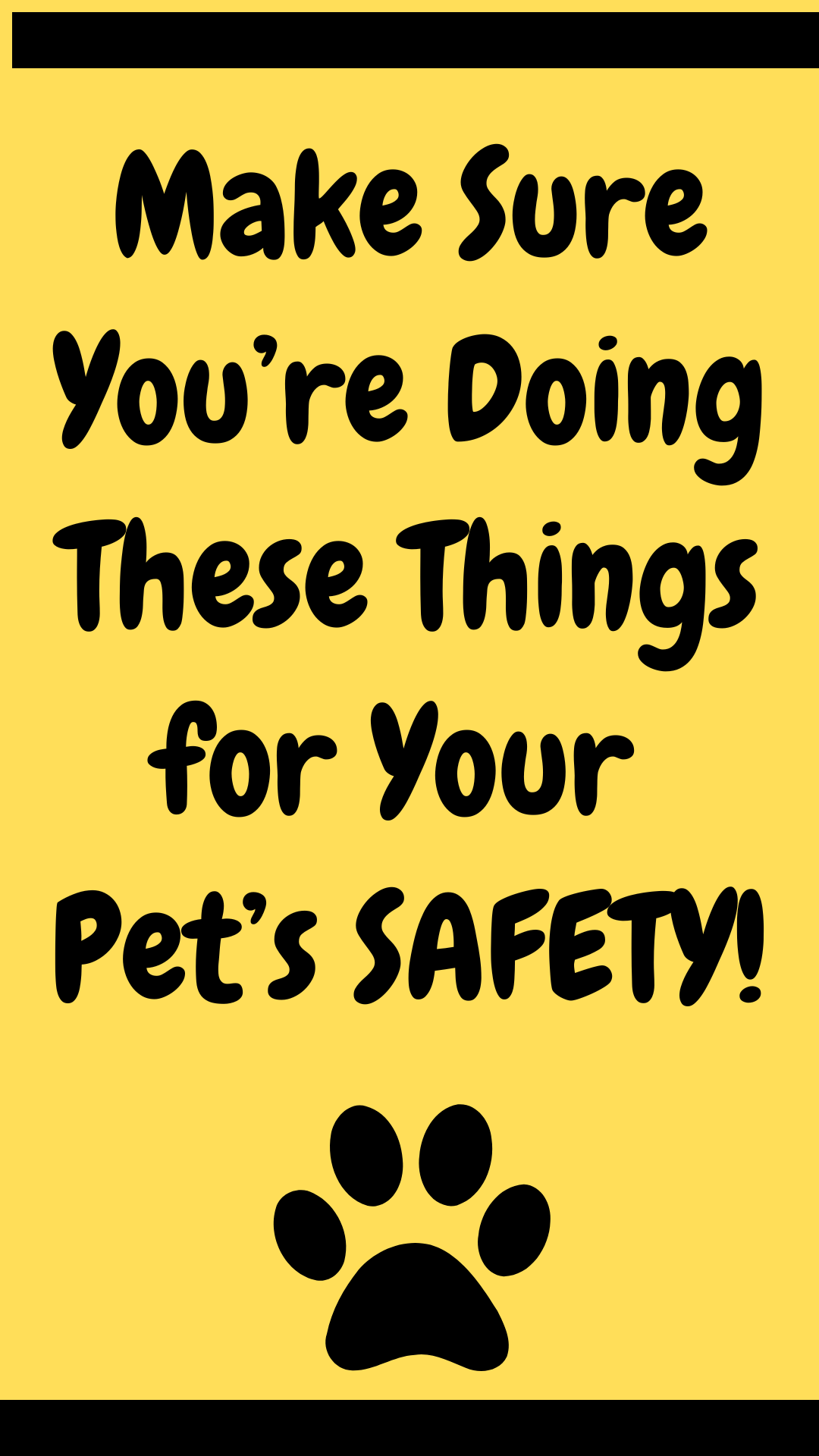 Pet Safety Checklist for Home and Yard - Keep Your Pets SAFE