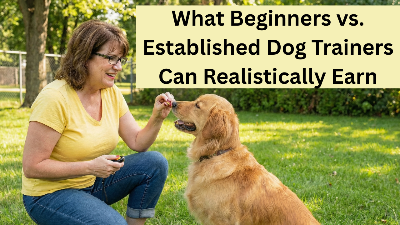 How Much Do Dog Trainers REALLY Make? - What to Expect